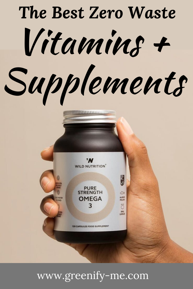 Zero Waste Vitamins and Supplements For Holistic Health - Greenify Me