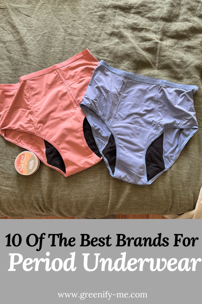 10 Best Period Underwear For Sustainable Menstruation - Greenify Me